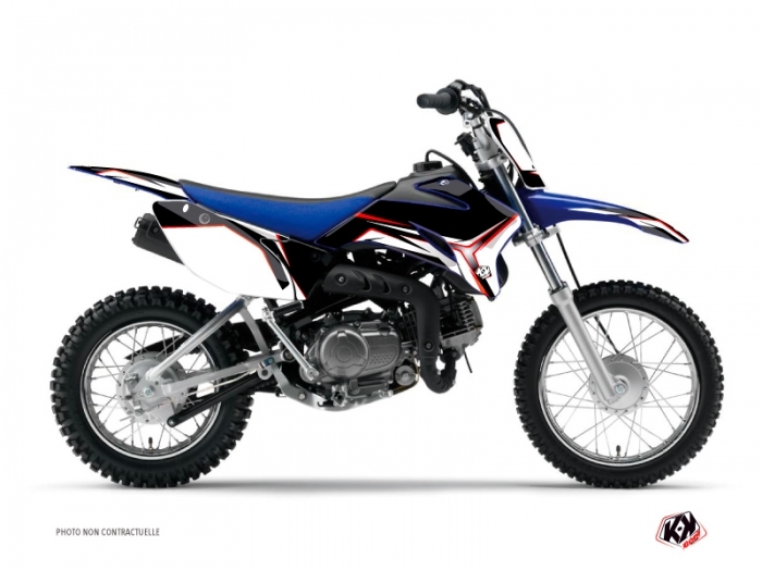 Yamaha TTR 110 Dirt Bike Concept Graphic Kit Red - Kutvek Kit Graphik