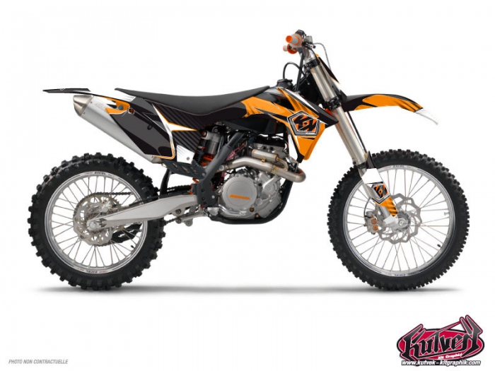 KTM 85 SX Dirt Bike Factory Graphic Kit - Kutvek Kit Graphik
