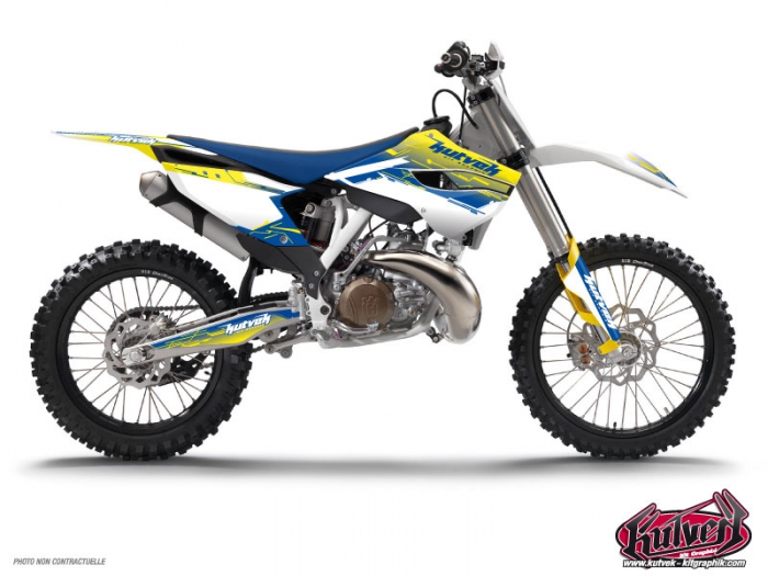 Husqvarna TC 85 Dirt Bike Slider Graphic Kit - Kutvek Kit Graphik