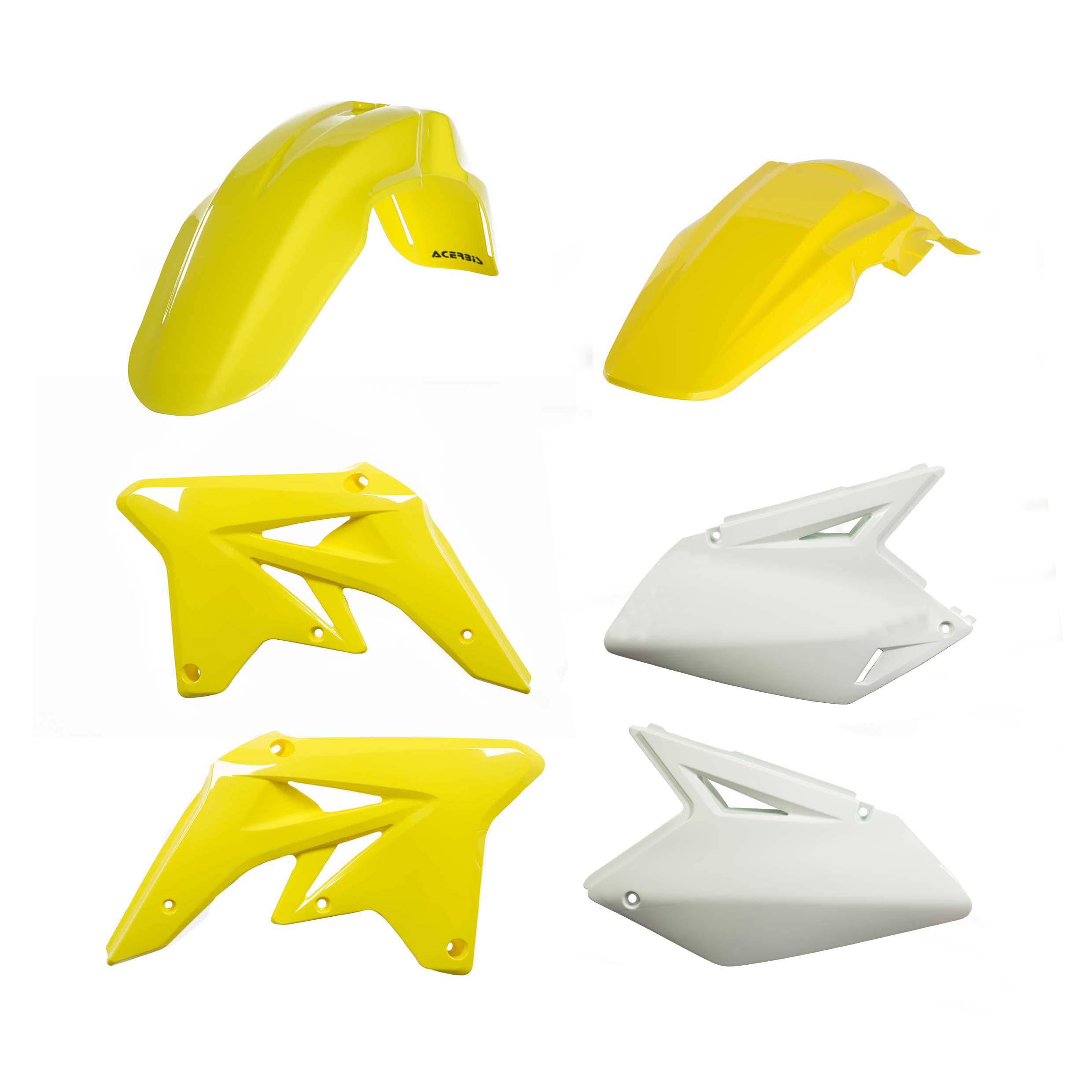 Plastics Kit ACERBIS Dirt Bike SUZUKI RM-Z 250 Origin 2009 - Kutvek Kit ...