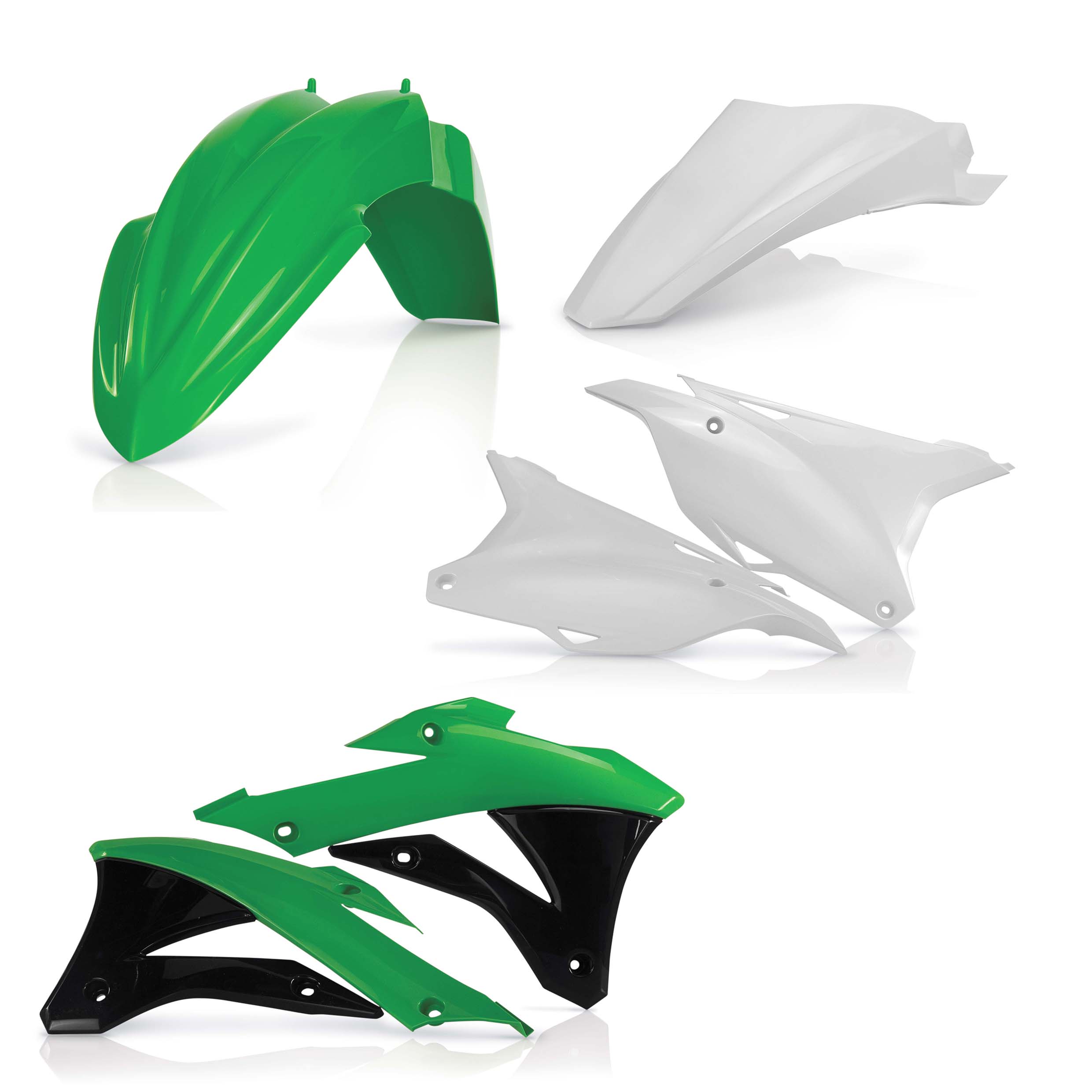 Plastics Kit ACERBIS Dirt Bike KAWASAKI KX 85 Replica 2015 - Kutvek Kit ...