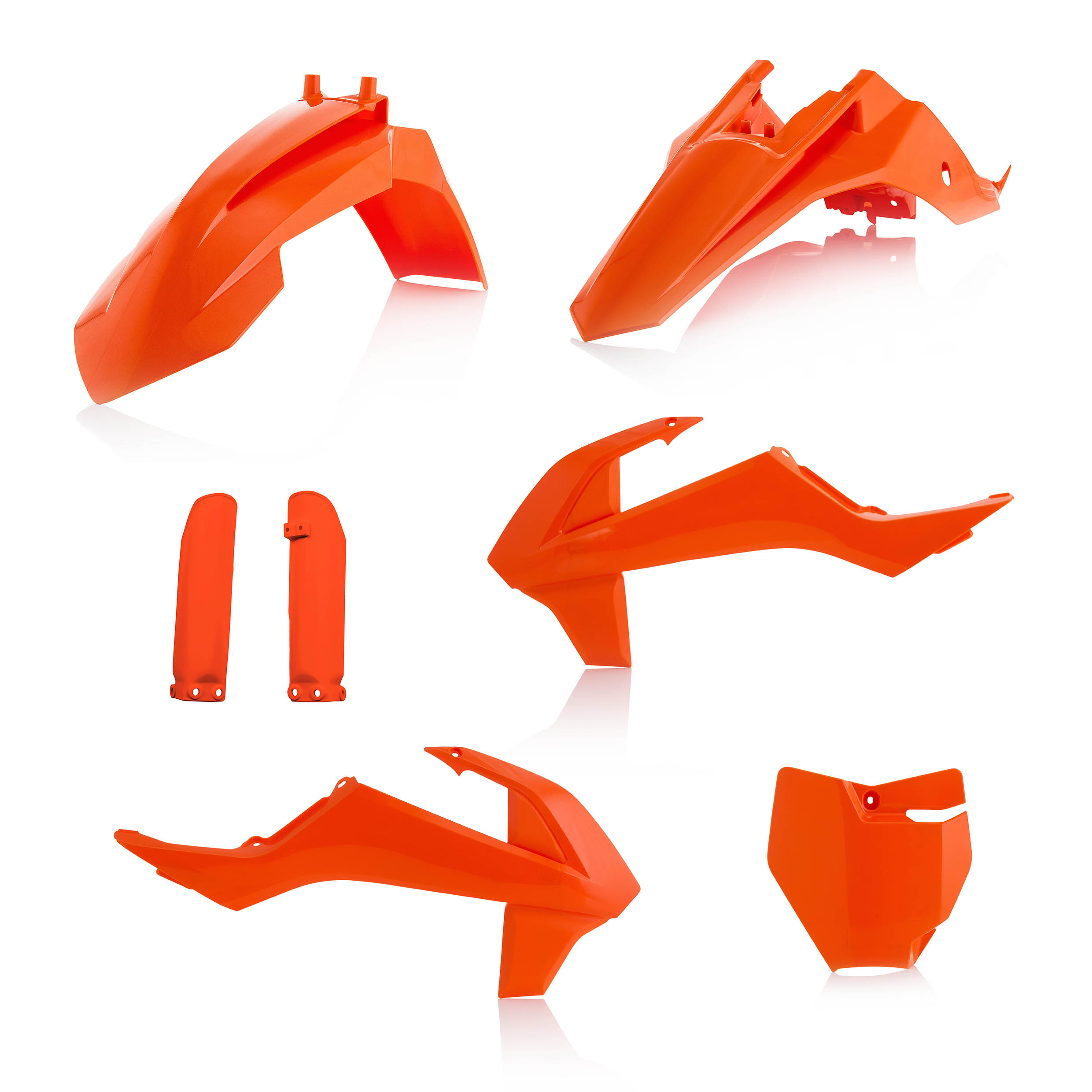 Plastics Kit ACERBIS Dirt Bike KTM SX 65 Orange 2017 FULL - Kutvek Kit ...