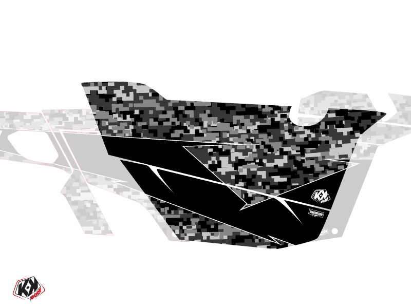 Graphic Kit Doors Cabine Defender Predator Can Am Commander 2011-2017 ...