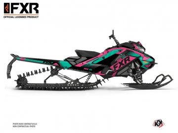 skidoo snowmobile fxr k21 graphic kit pink | Kutvek